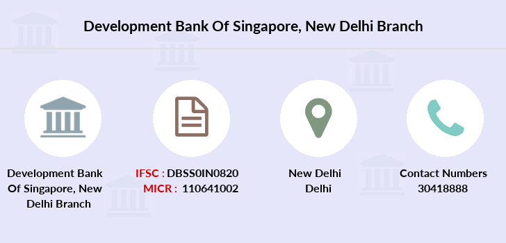 Development Bank Of Singapore New IFSC Code DBSS0IN0820