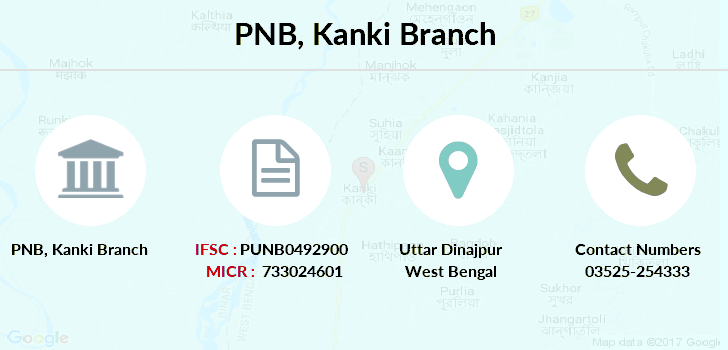 PNB Kanki IFSC Code PUNB0492900