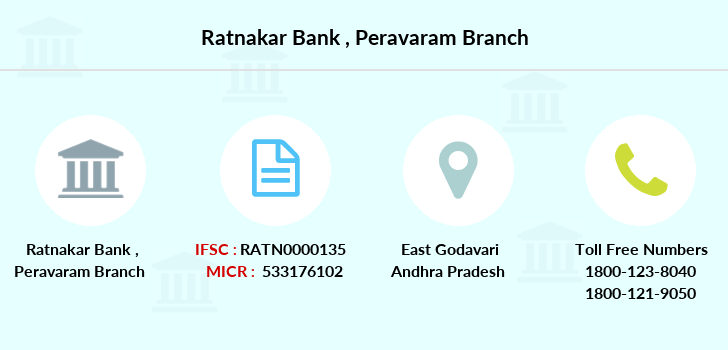 Ratnakar Bank Peravaram IFSC Code RATN0000135