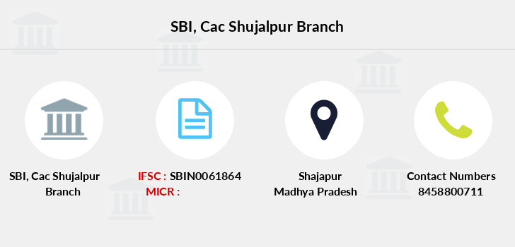 SBI Cac Shujalpur IFSC Code SBIN0061864