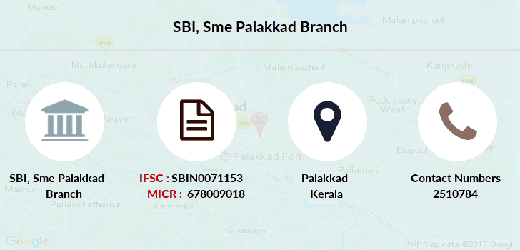 SBI Sme Palakkad IFSC Code SBIN0071153