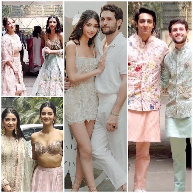 B-Town grace the mehndi ceremony of Alanna Pandey