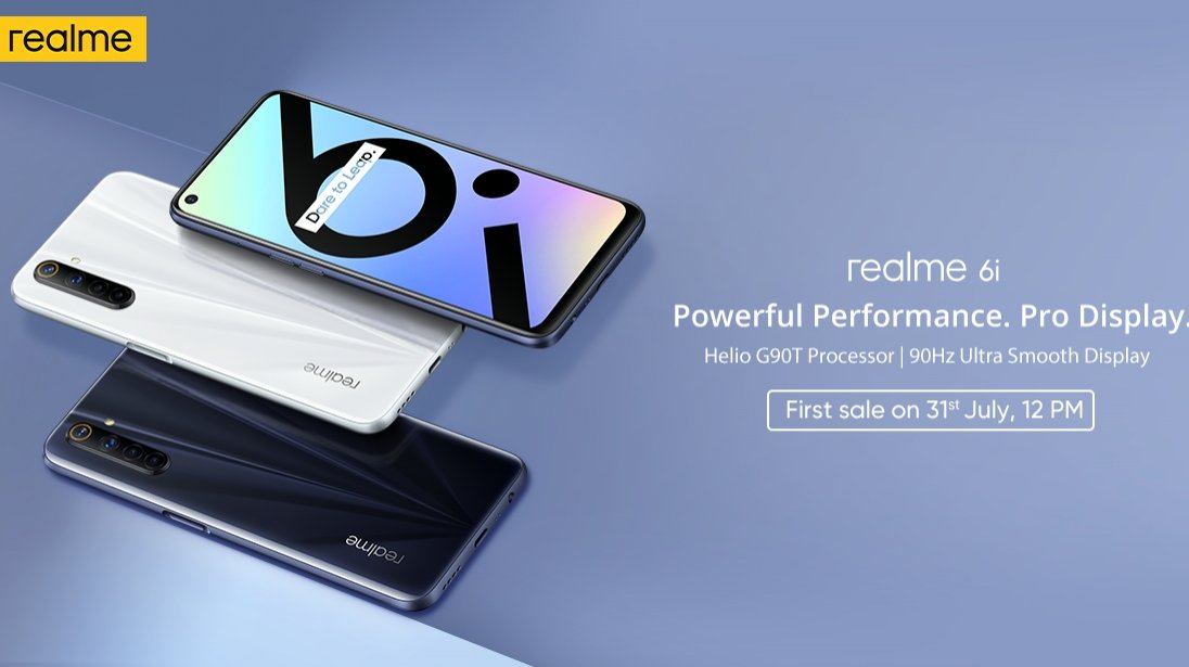 Realme 6i launched in India today at reasonable price of Rs. 12,999