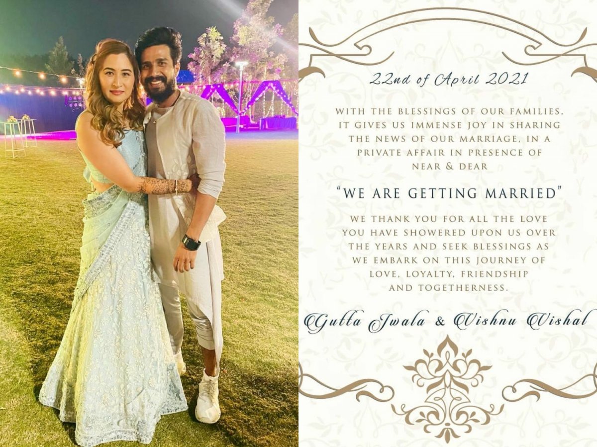 Jwala Gutta Married