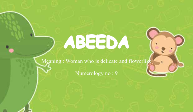 Abeeda Name Meaning