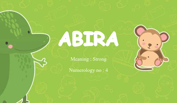 Abira Name Meaning
