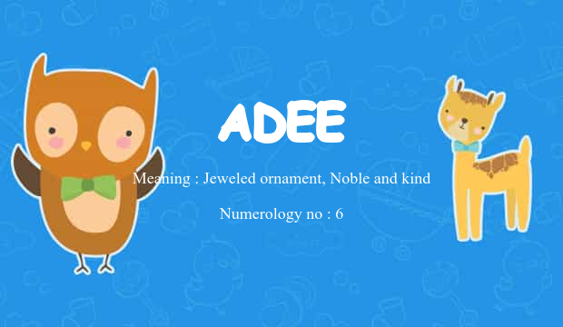 Adee Name Meaning