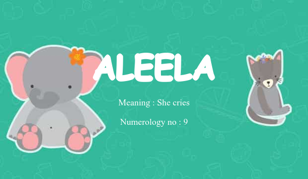 Aleela Name Meaning