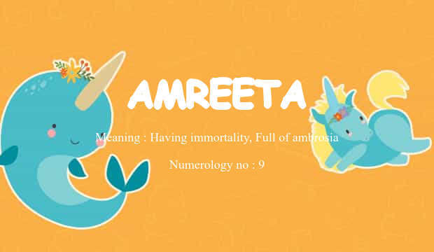Amreeta Name Meaning