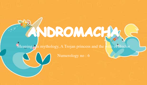 Andromacha Name Meaning