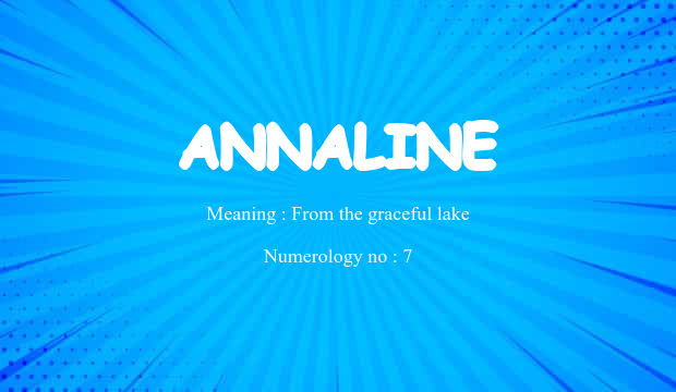 Annaline Name Meaning