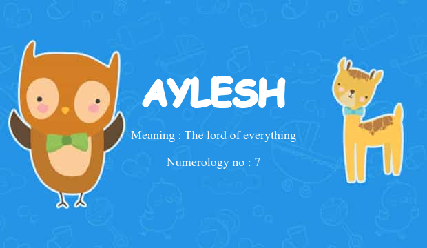 Aylesh Name Meaning