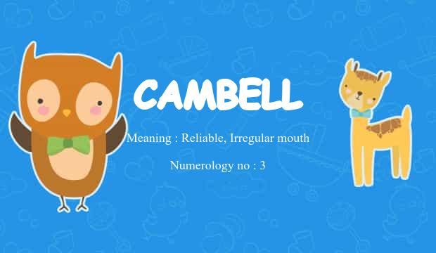 Cambell Name Meaning
