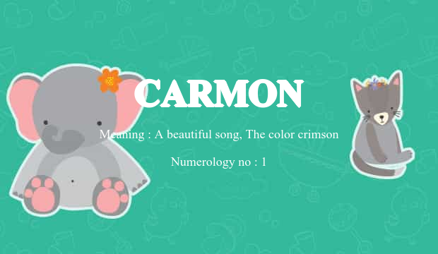 Carmon Name Meaning
