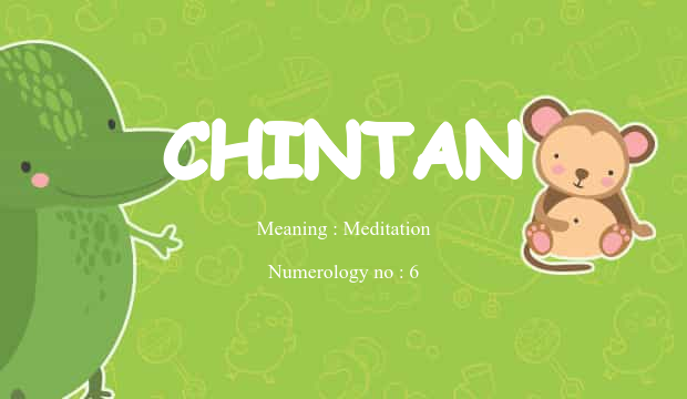 Chintan Name Meaning