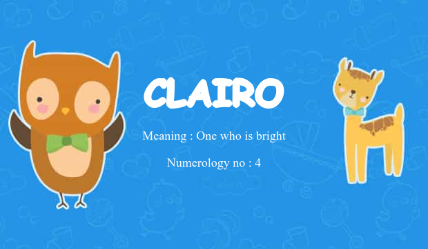 Clairo Name Meaning
