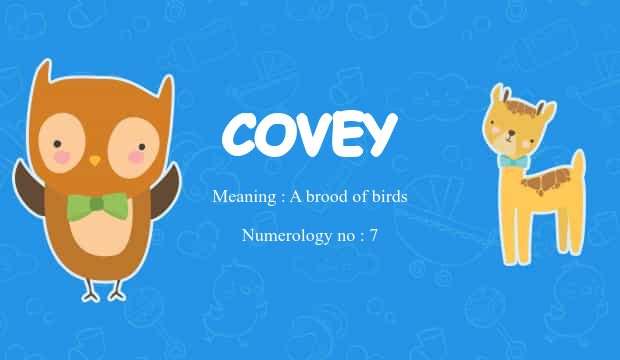 Covey Name Meaning