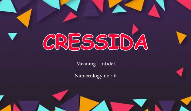 Cressida Name Meaning