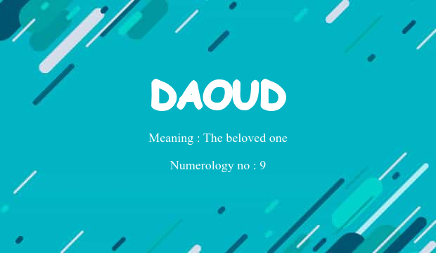 Daoud Name Meaning