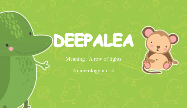Deepalea Name Meaning