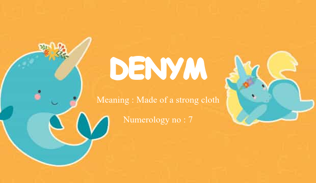 Denym Name Meaning