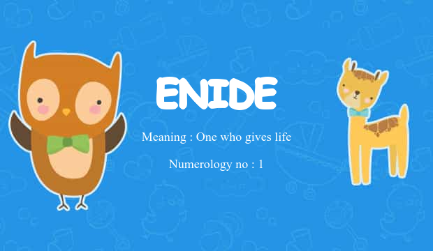 Enide Name Meaning