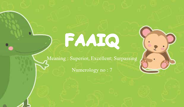 Faaiq Name Meaning
