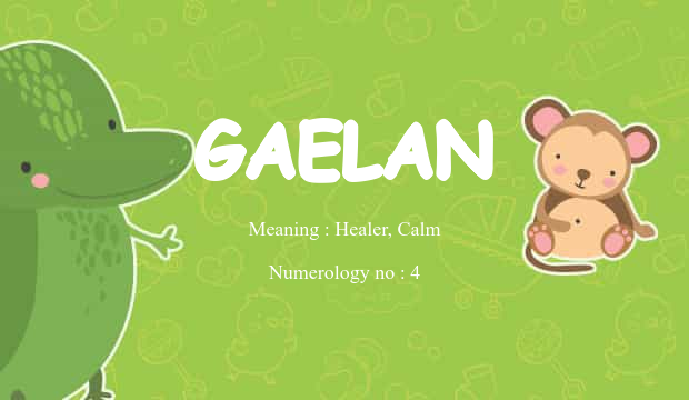 Gaelan Name Meaning