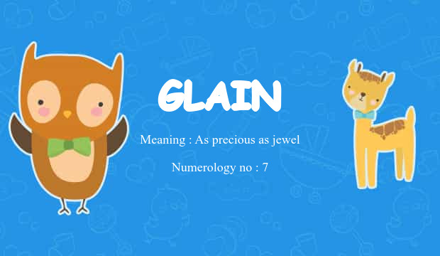 Glain Name Meaning