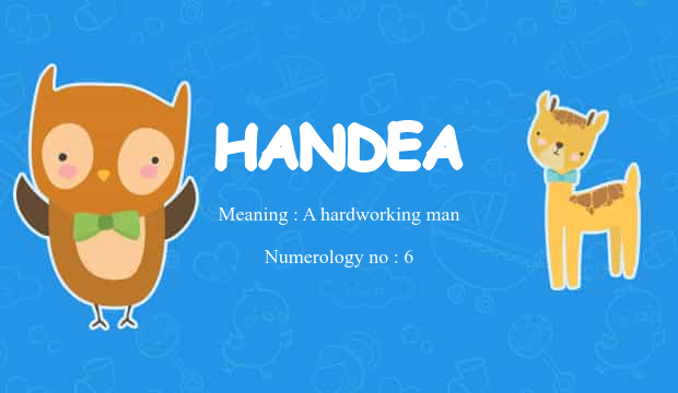 Handea Name Meaning