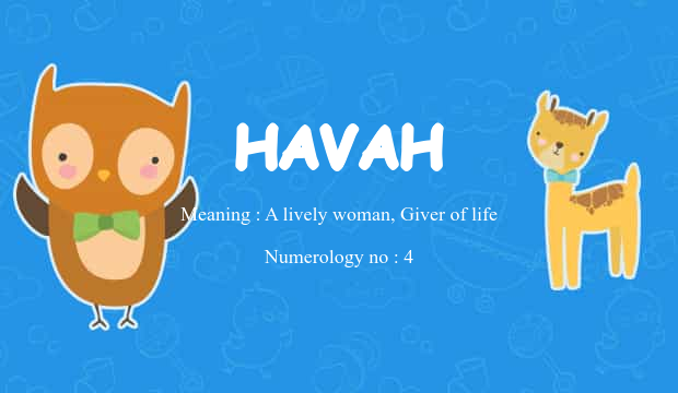 Havah Name Meaning
