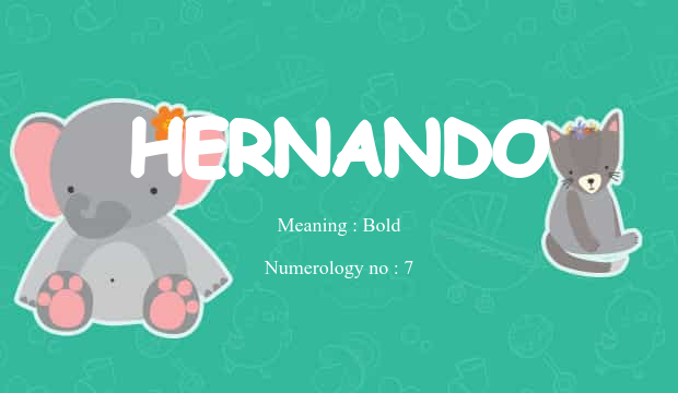Hernando Name Meaning