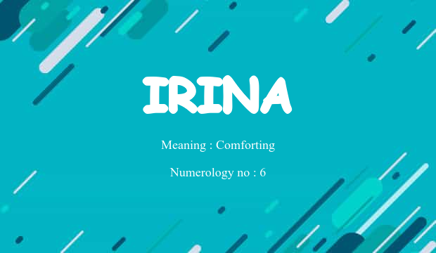 Irina Name Meaning