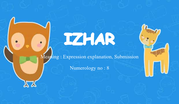 Izhar Name Meaning