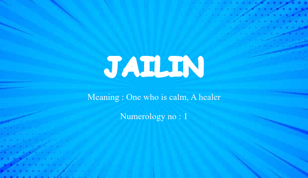 Jailin Name Meaning