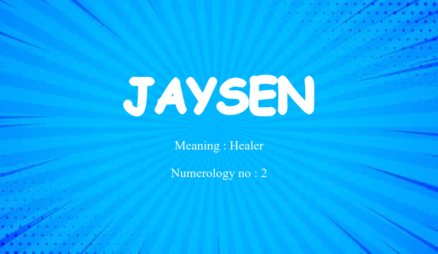 Jaysen Name Meaning
