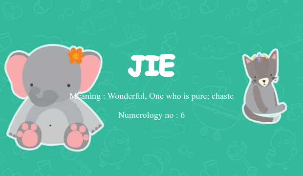 Jie Name Meaning