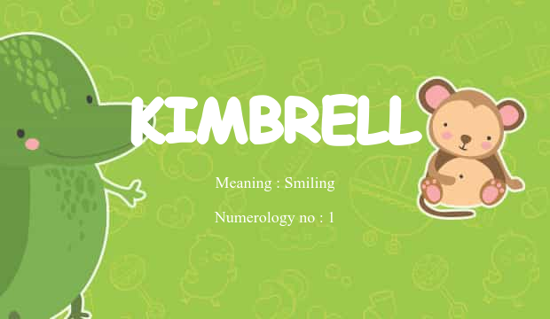 Kimbrell Name Meaning