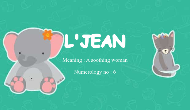 L'Jean Name Meaning