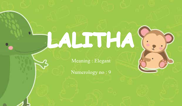 Lalitha Name Meaning