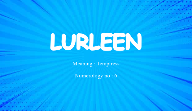 Lurleen Name Meaning