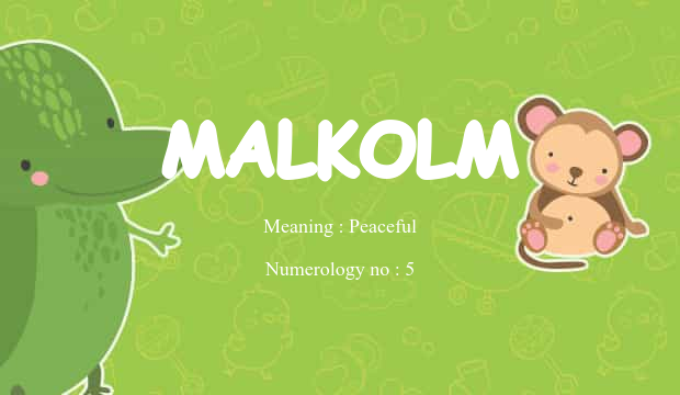 Malkolm Name Meaning