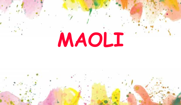 Maoli Name Meaning