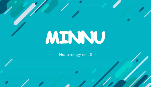 Minnu Name Meaning