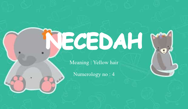 Necedah Name Meaning