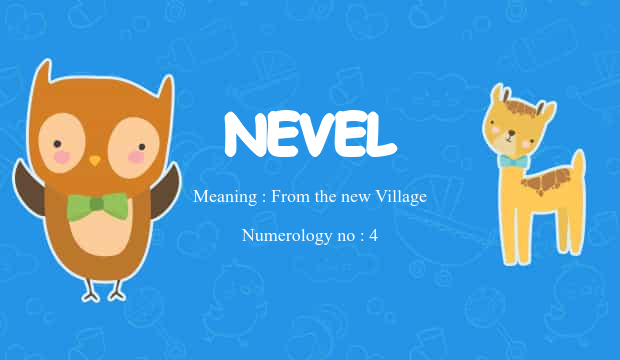 Nevel Name Meaning