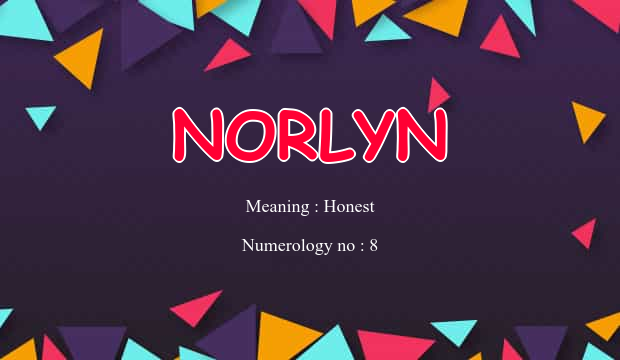 Norlyn Name Meaning