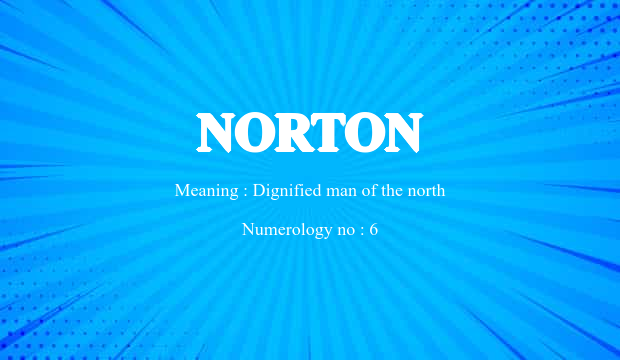 Norton Name Meaning