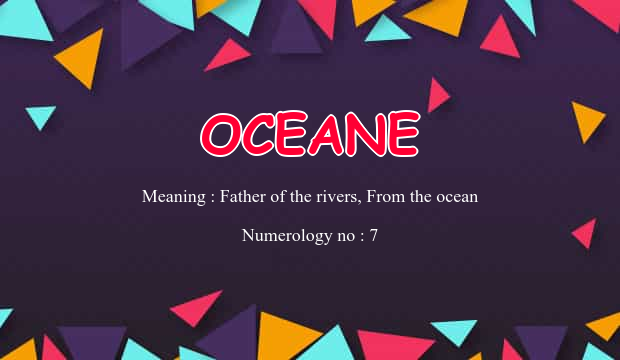 Oceane Name Meaning