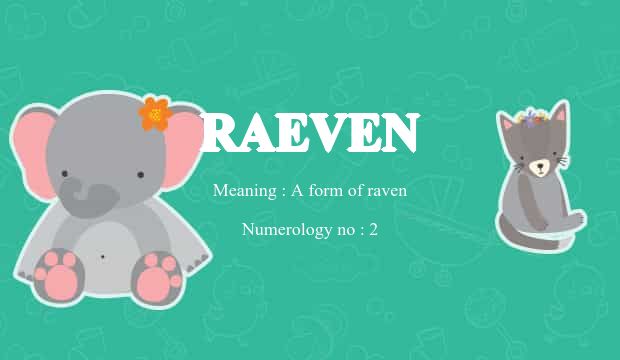 Raeven Name Meaning
